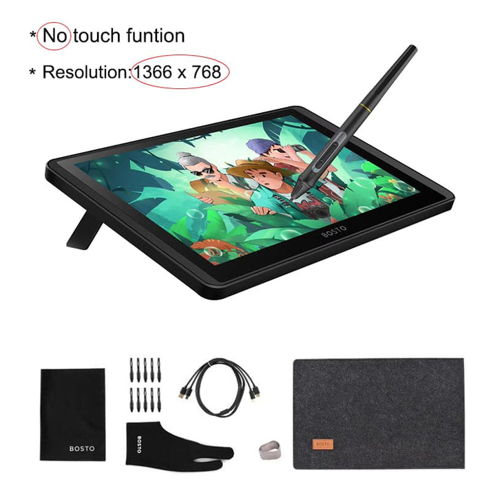 BOSTO 12HDK Pen Display Drawing – Bostotech